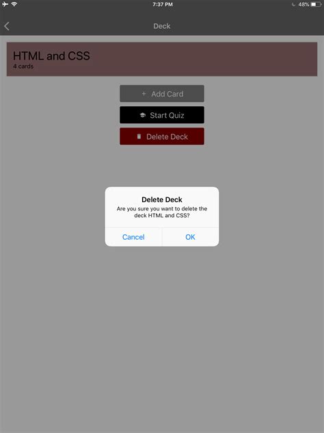 Github Sanjibreactnd Project Mobile Flashcards React Native Mobile