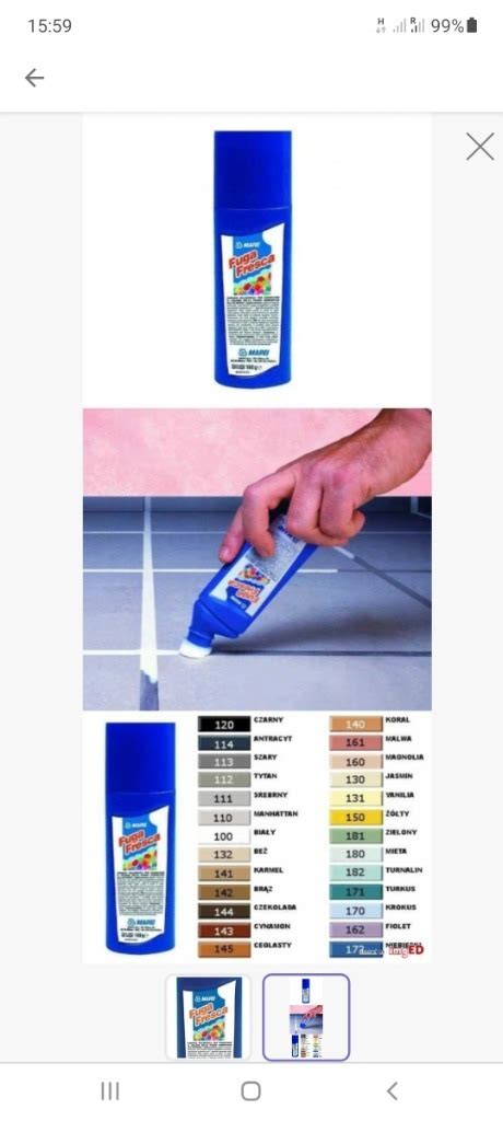 MAPEI FUGA FRESCA RENOWATOR DO FUG 120 CZARNY | Kruszyn | Kup teraz na ...