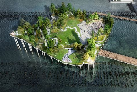 Pier 55 Gets 130m Bid To Create An ‘island Oasis New York Post