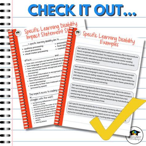 Writing Impact Statements Sentence Stems And Examples Freebie Tpt