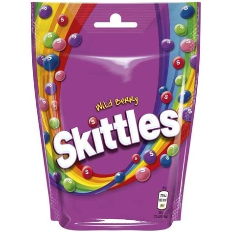 Skittles Bonbons Au Goût De Baies Sauvages 174 G Crunchips