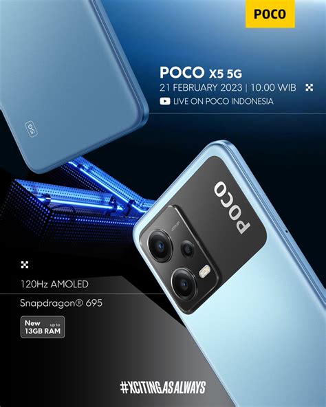 POCO X5 5G Will Be Launched In Indonesia On February 21 Xiaomiui Net