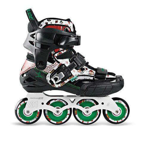 Limited Powerslide S4 전문 슬라럼 스케이트 성인 롤러 신발 슬라이딩 Patines 인라인 티몬