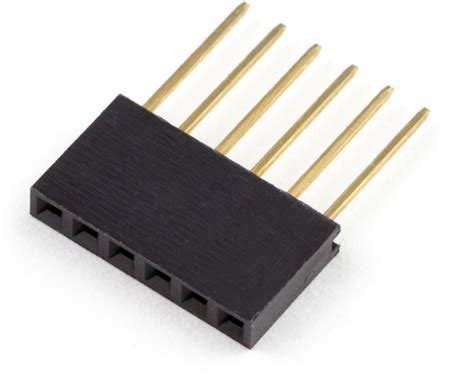 6 Pin Stacking Header For Use With The Arduino Shields
