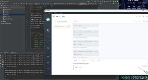 Python Pahomqtt 库制作简易的mqtt通信（阿里云） Csdn博客