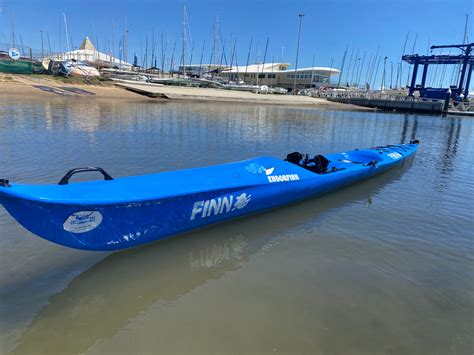 Finn Endorphin Sit On Top Kayak 52m Used Blue Kayak Shop Store