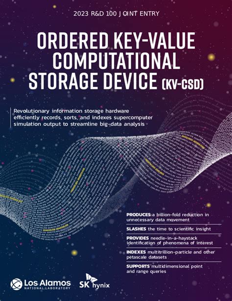 ordered key value computational storage device kv csd research