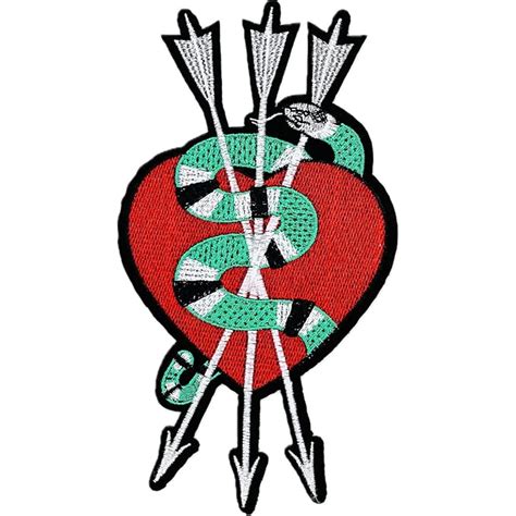 Serpent Sting Sew Patch Ani Accessories