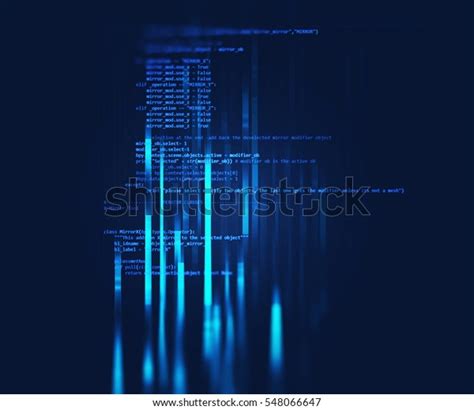 Programming Code Abstract Technology Background Software 库存插图 548066647 Shutterstock