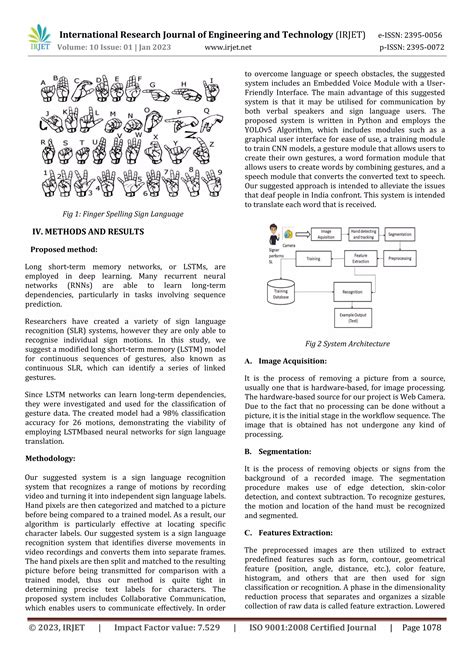 Sign Language Detection Using Action Recognition Pdf