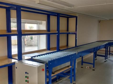 Driven Roller Conveyor And Storage Shelving For Electronic Components