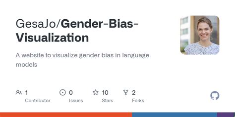 GitHub GesaJo Gender Bias Visualization A Website To Visualize Gender Bias In Language Models