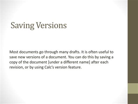 Libre Office Calc Lesson 5 Working With Data PPTX