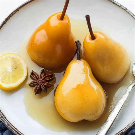 Irresistible Poached Pear Recipe