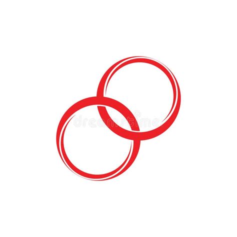 Linked Rings Icon Stock Illustrations 1107 Linked Rings Icon Stock