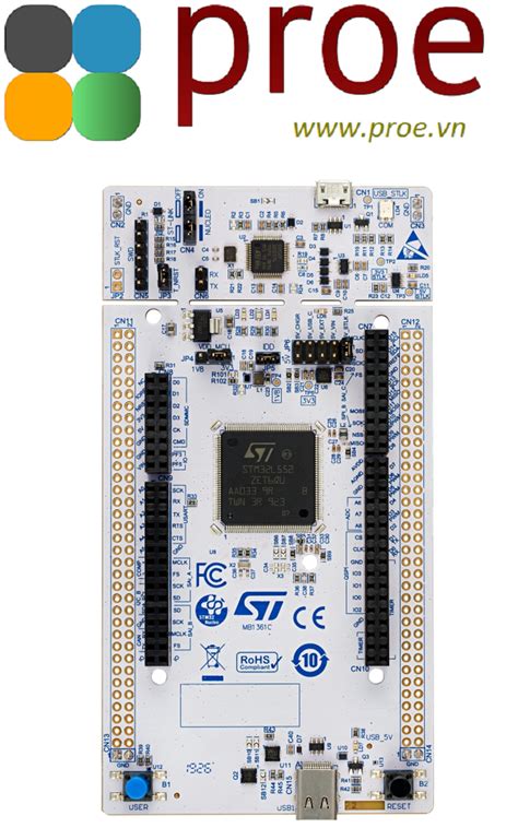 Nucleo L552ze Q Stm32 Nucleo 144 Development Board With Stm32l552ze Mcu