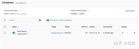 通过 Docker Desktop 运行容器 知乎