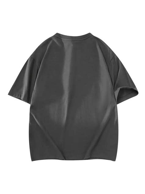 Мужская свободная футболка с принтом собаки из 100 хлопка Temu Latvia