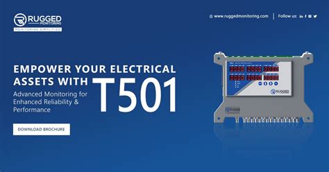 Rugged Monitoring On Linkedin Ruggedmonitoring T501 Electricalassets Conditionmonitoring…