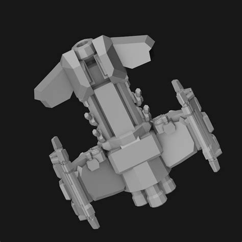 Starcraft Hyperion 3d Printing Model Stl