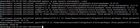 Python Как решить ошибку No Module Named Statsmodels Stack