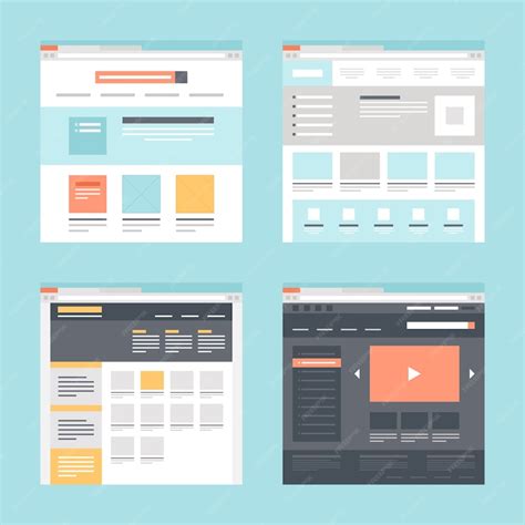 Premium Vector Web Template