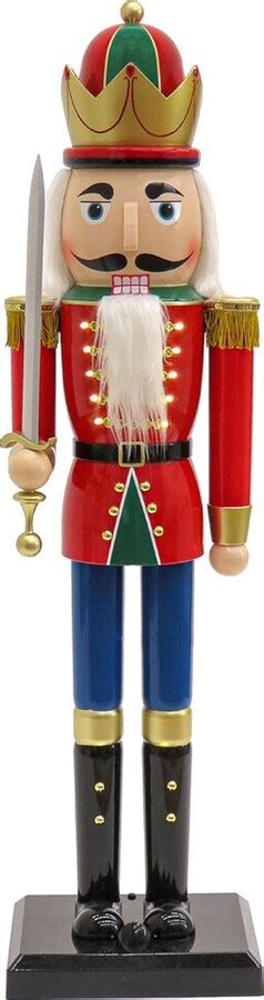 National Tree Company 42in Pre Lit Nutcracker Shopstyle Winter Decor
