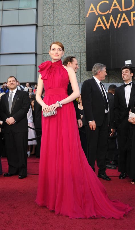 Emma Stones Stunning Oscars Looks Over The Years