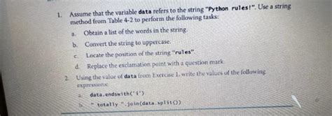 solved python exercise 1 and 2 should be stored in a single