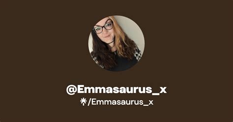 Emmasaurusx Twitter Instagram Tiktok Twitch Linktree