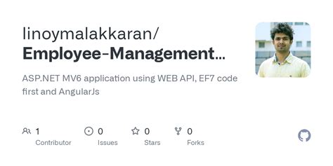 Github Linoymalakkaran Employee Management System Asp Net Mv Application Using Web Api Ef