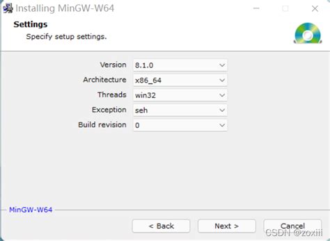 Windows系统下安装mingw 64 Gccwindow更新mingw Gcc 80 Csdn博客