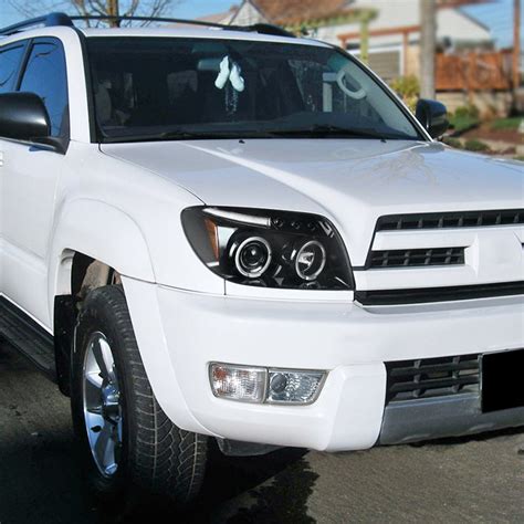 2003 2005 Toyota 4runner Gloss Black Projector Headlights 2lhp