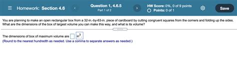 solved you are planning to make an open rectangular box