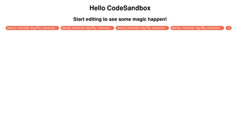 React Truncate List Examples Codesandbox React Truncate List Examples Codesandbox