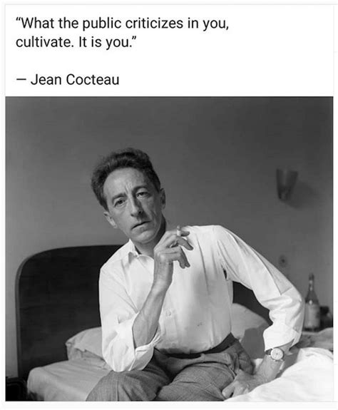 Jean Cocteau Instagram Quote Improvised Life