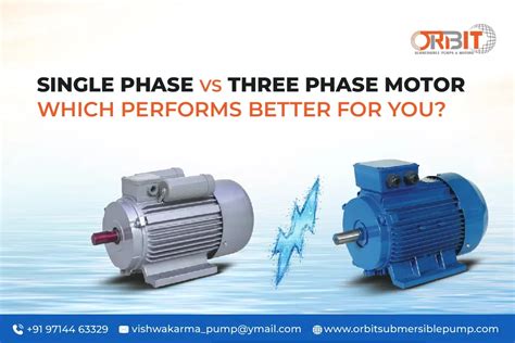 Single Phase Vs Three Phase Motor Which Performs Better For You