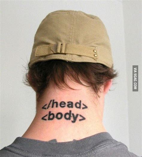 Tattoo For Programmers 9gag