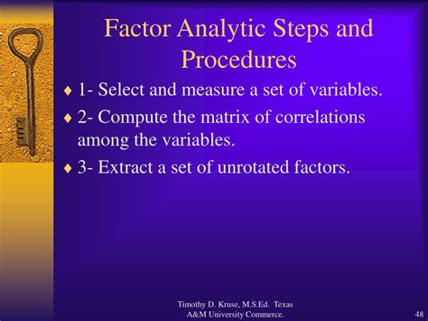 Ppt Factor Analysis Powerpoint Presentation Free Download Id7077513
