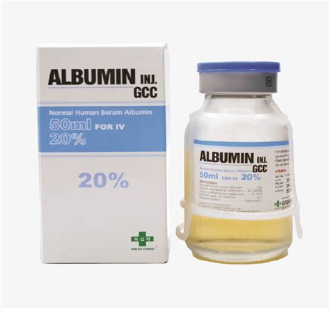Albumin Gcc 20 Vial