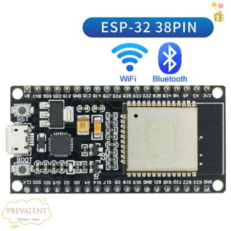 Preva Esp32 Esp 32s Development Board Esp Wroom 32 Dual Mode Wifi Bluetooth Microcontroller
