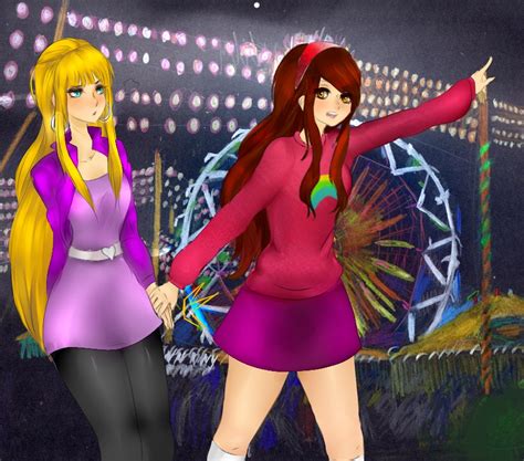 Gravity Falls Mabifica Mabel X Pacifica By Kiaraanimex On Deviantart