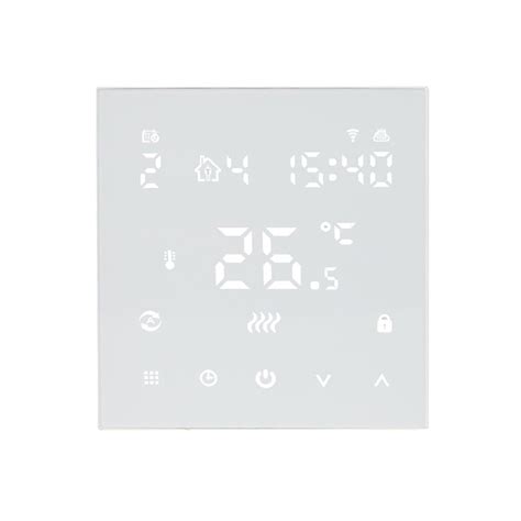 Smart Home Thermostat Wifi Touch Thermostatic Prog Vicedeal
