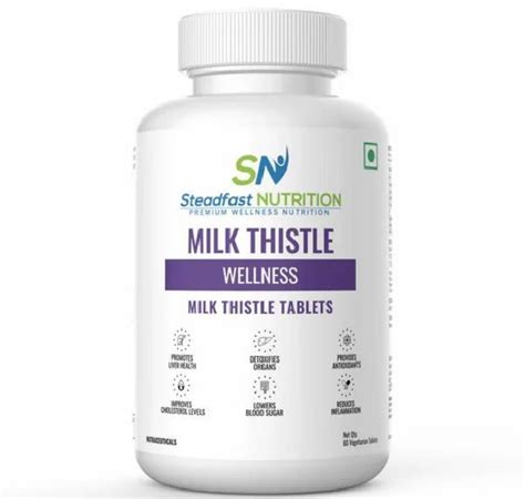 Steadfast Nutrition Milk Thistle Tablets At Best Price In Khopoli