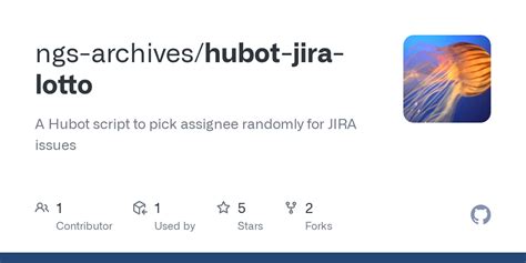 github ngs archives hubot jira lotto a hubot script to pick assignee
