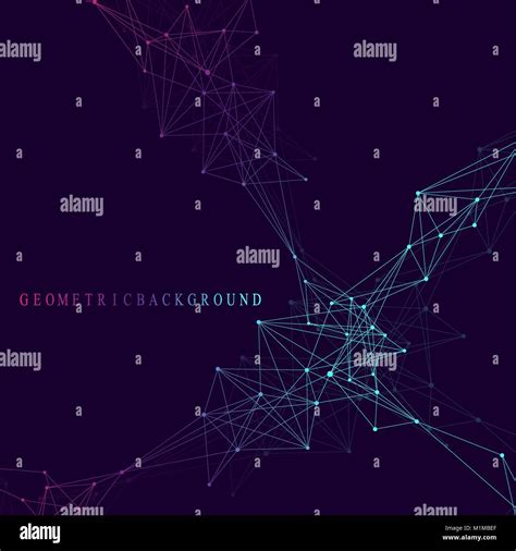 Global Network Connection Network And Big Data Visualization