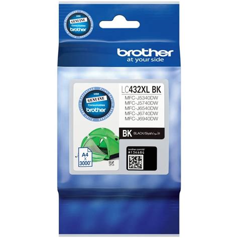 Black Ink Cartridge To Suit Mfc J5340dwmfc J5740dwmfc J6540dwmfc