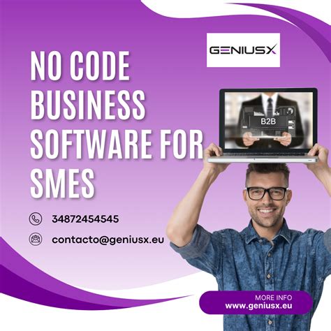 Unlocking Growth Without Code Empowering Spanish Smes With Geniusx No Code Business Software