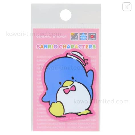 Japan Sanrio Vinyl Sticker Tuxedosam Greeting Kawaii Limited