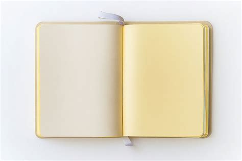 Blanked Open Notebook Pages Publication Free Photo Rawpixel